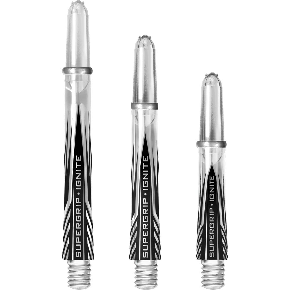 Harrows Supergrip Ignite Dart Stems - Clear